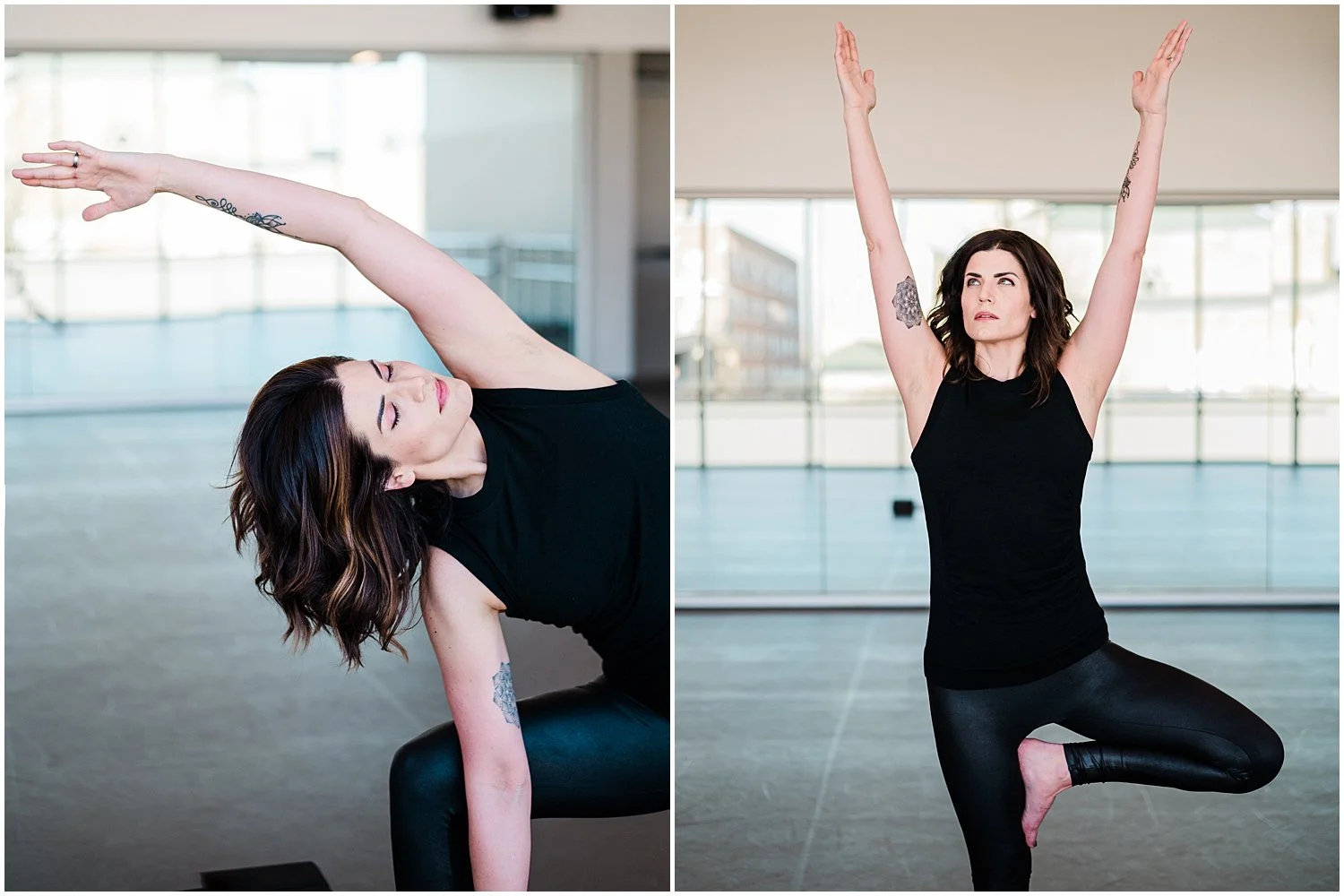 St. Louis Studio Yoga Portraits | Mallory Moran Yoga — Lumosco Photo