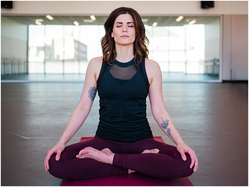 St. Louis Studio Yoga Portraits | Mallory Moran Yoga — Lumosco Photo