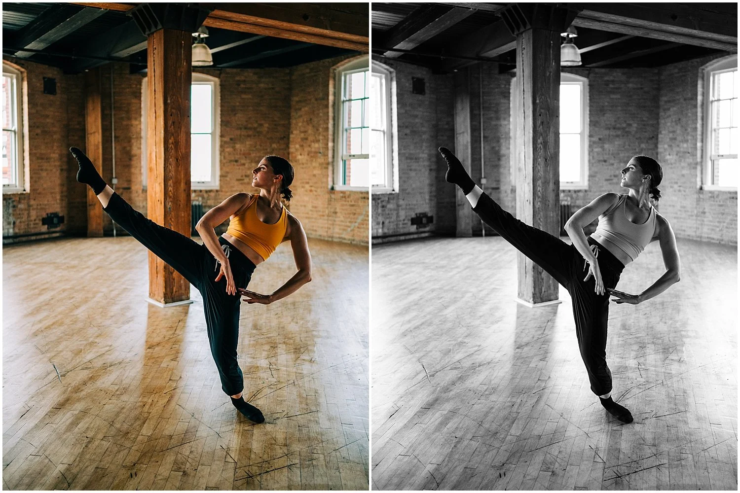 Chicago Freelance Dancer Studio Portrait Session at Lumber Studios ...