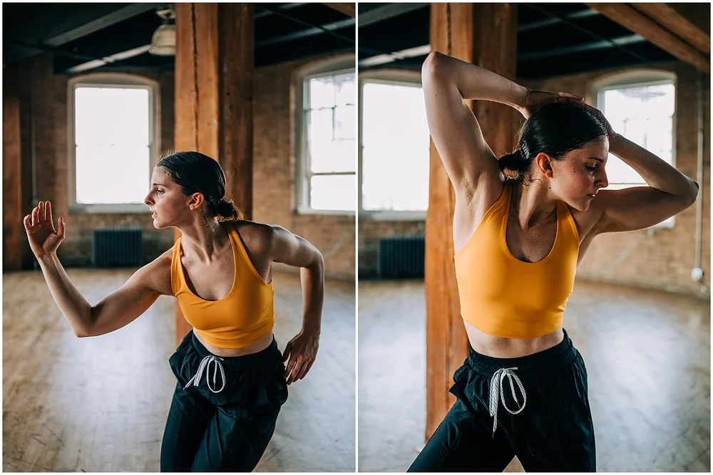 Chicago Freelance Dancer Studio Portrait Session at Lumber Studios ...