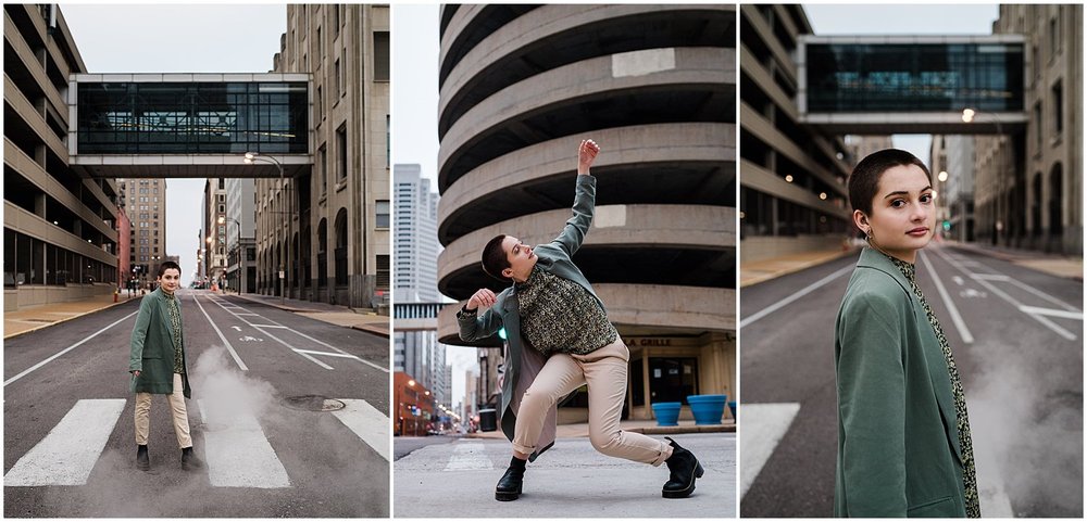 Edgy Dance Photography Session in Downtown St. Louis — Lumosco Photo