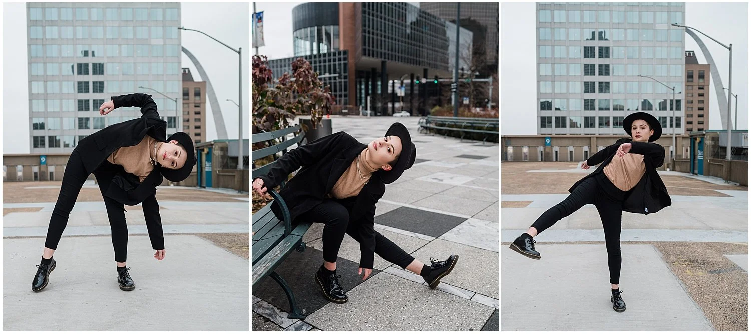 Edgy Dance Photography Session in Downtown St. Louis — Lumosco Photo