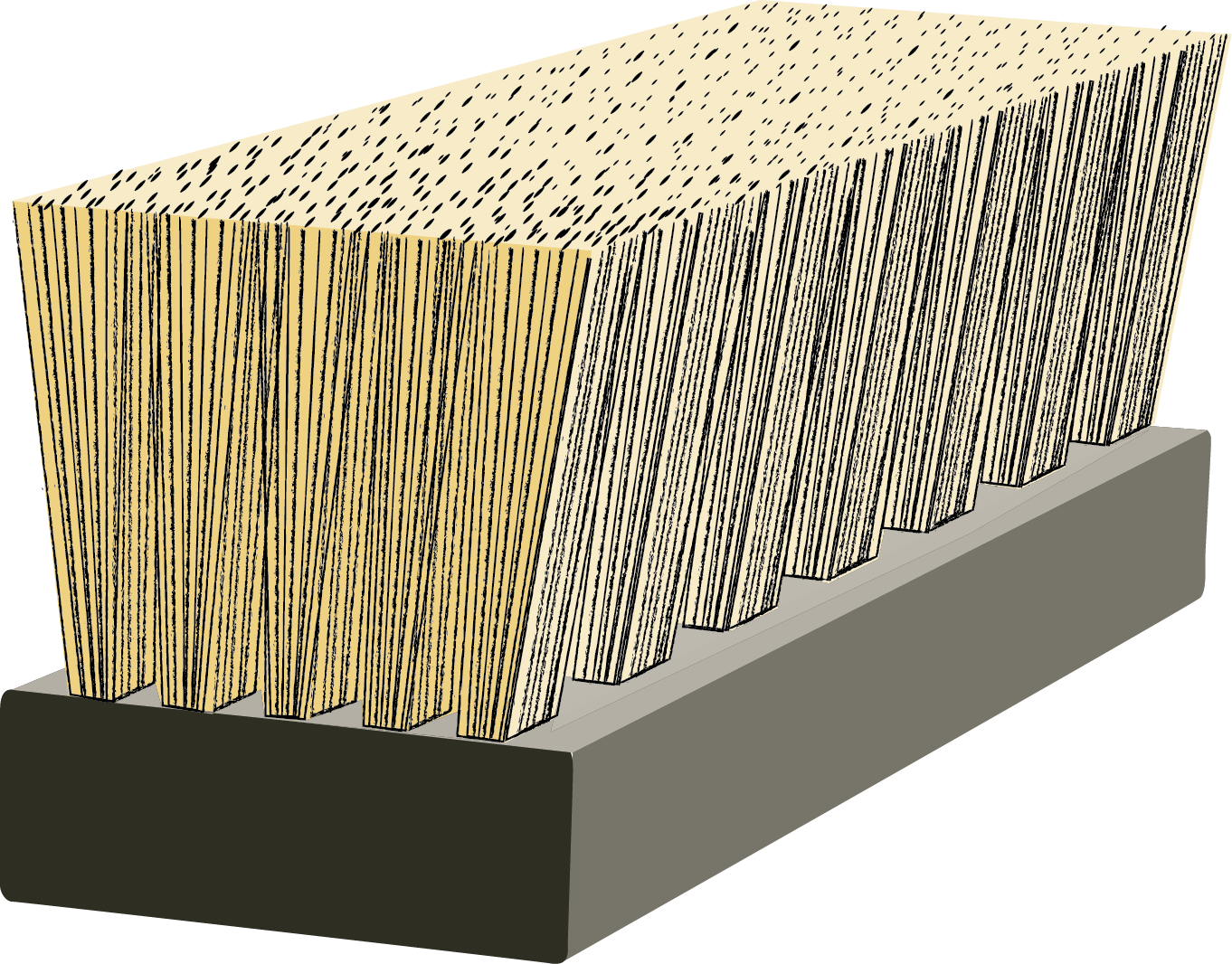 Staple Set Block Brush — Heartland Brush Company | Industrial Brush ...