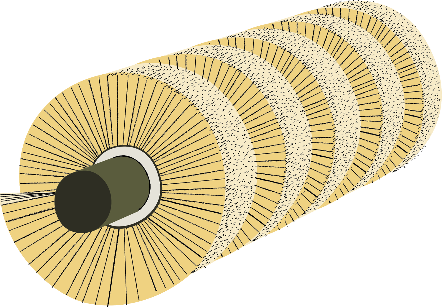Metal Channel Coil Brush — Heartland Brush Company
