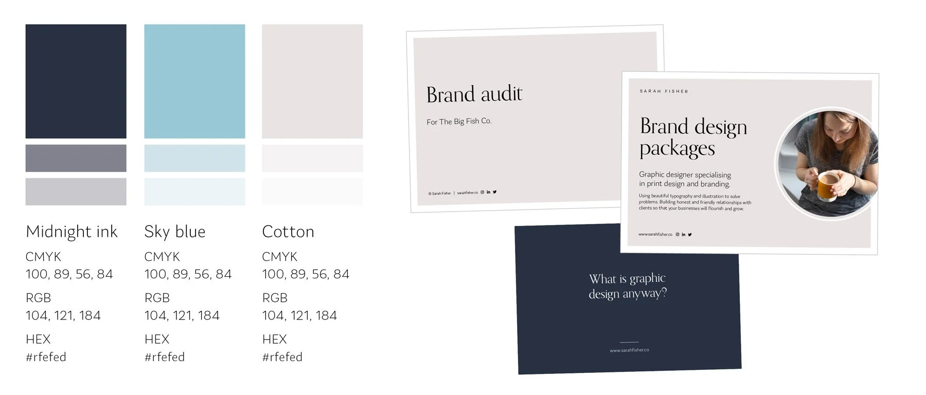 How to pick a good colour scheme — Sarah Fisher graphic design portfolio