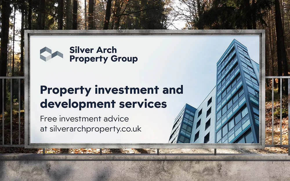 Silver Arch Property Group logo and branding design — Sarah Fisher ...