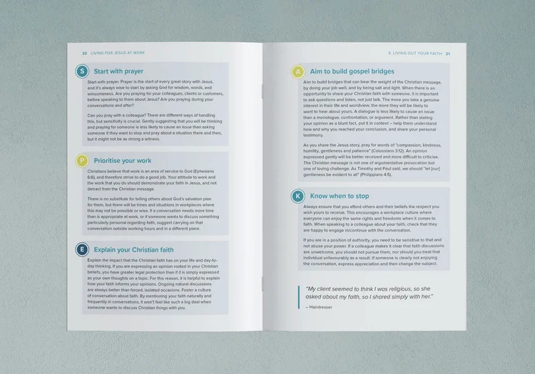 Editorial design for Evangelical Alliance — Sarah Fisher graphic design ...