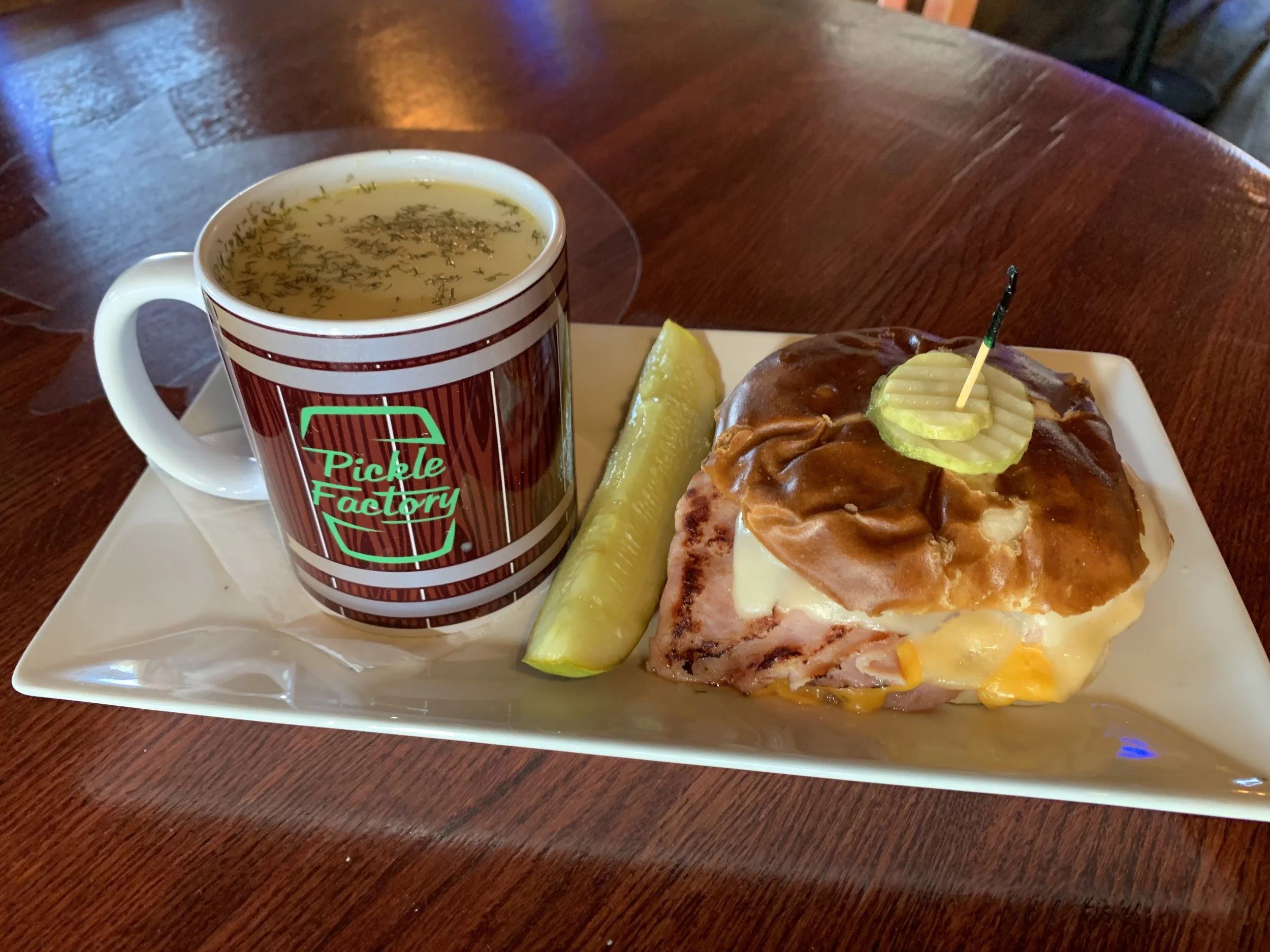 MENUS — The Pickle Factory