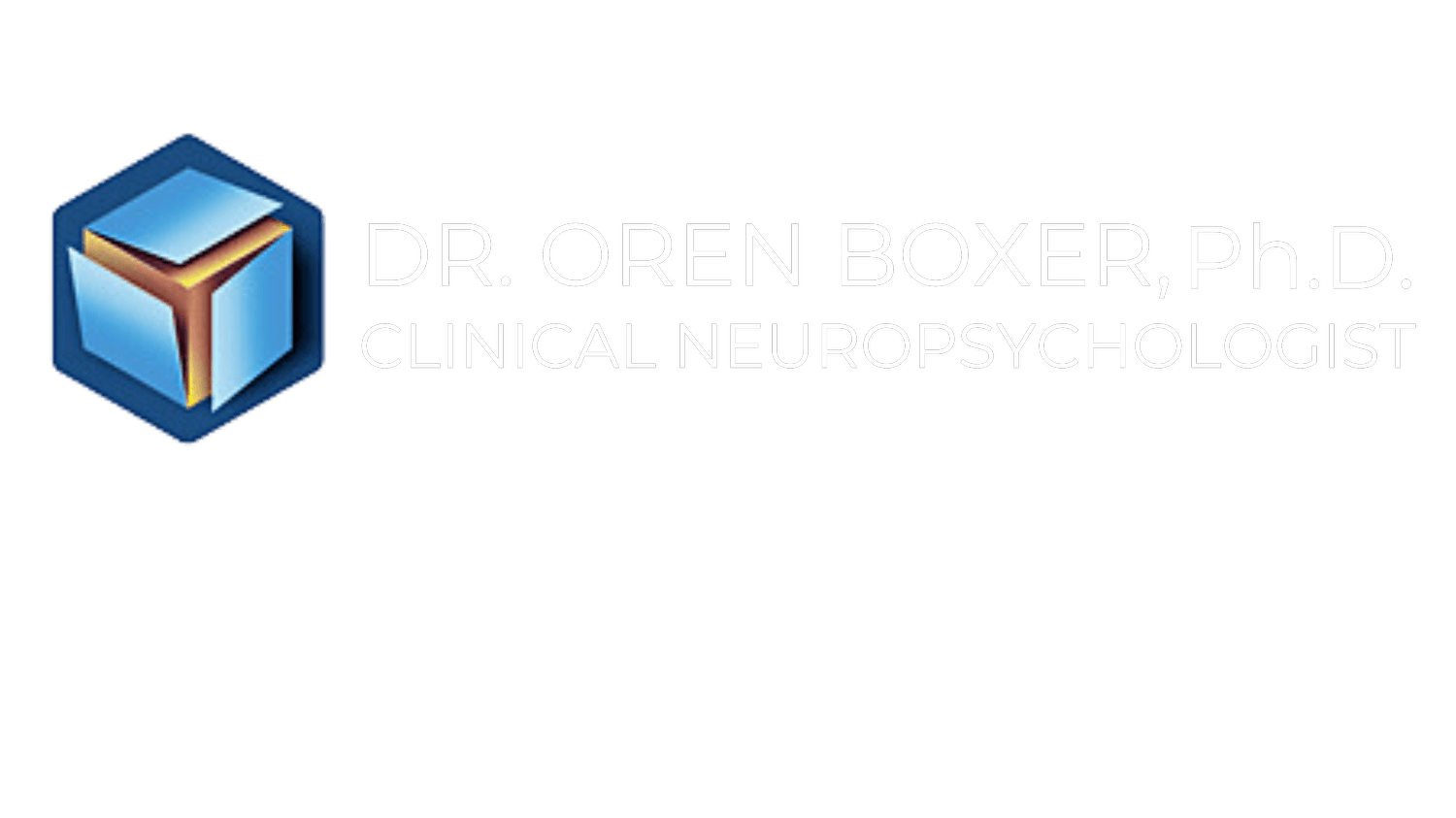 Dr. Oren Boxer - Clinical Neuropsychologist