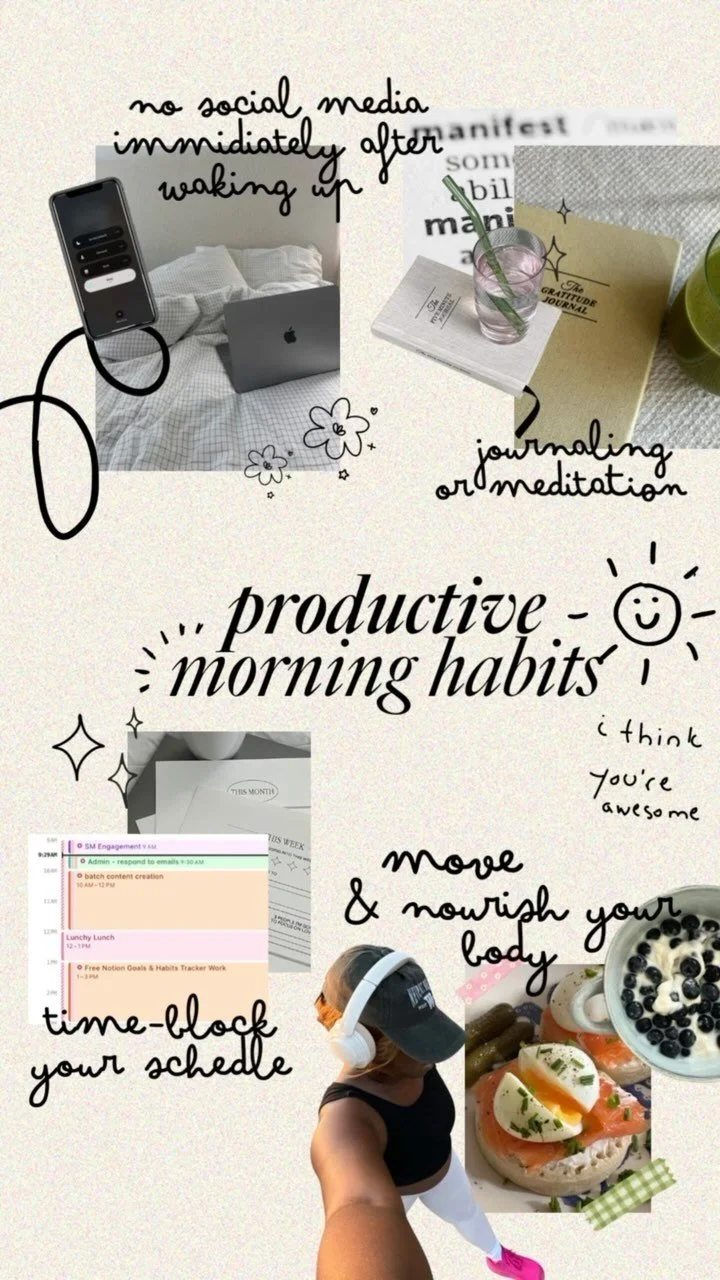 Aesthetic Content Planner with Instagram Grid Preview — She Creates