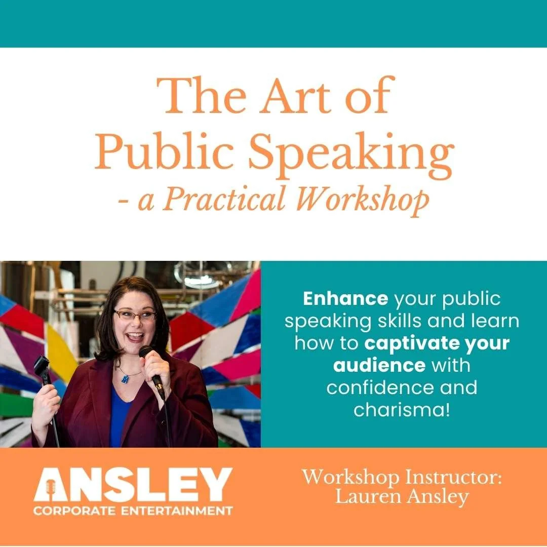 Public Speaking Skills Training — Ansley Corporate Entertainment