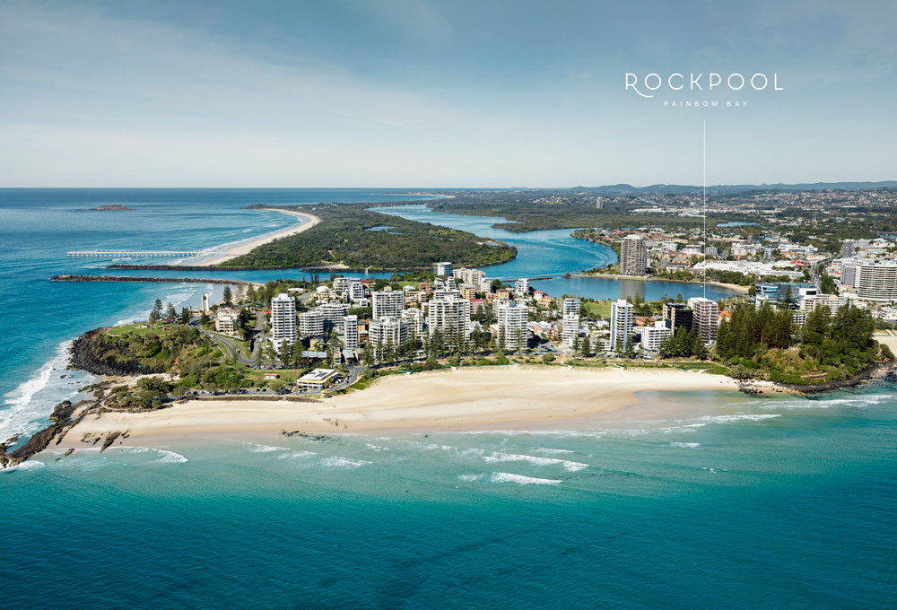 Rockpool Rainbow Bay Location