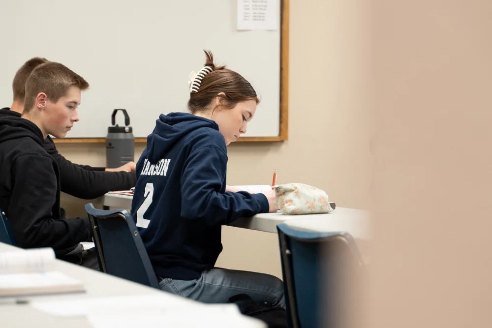 Grades 7-12 at Christ Preparatory Academy