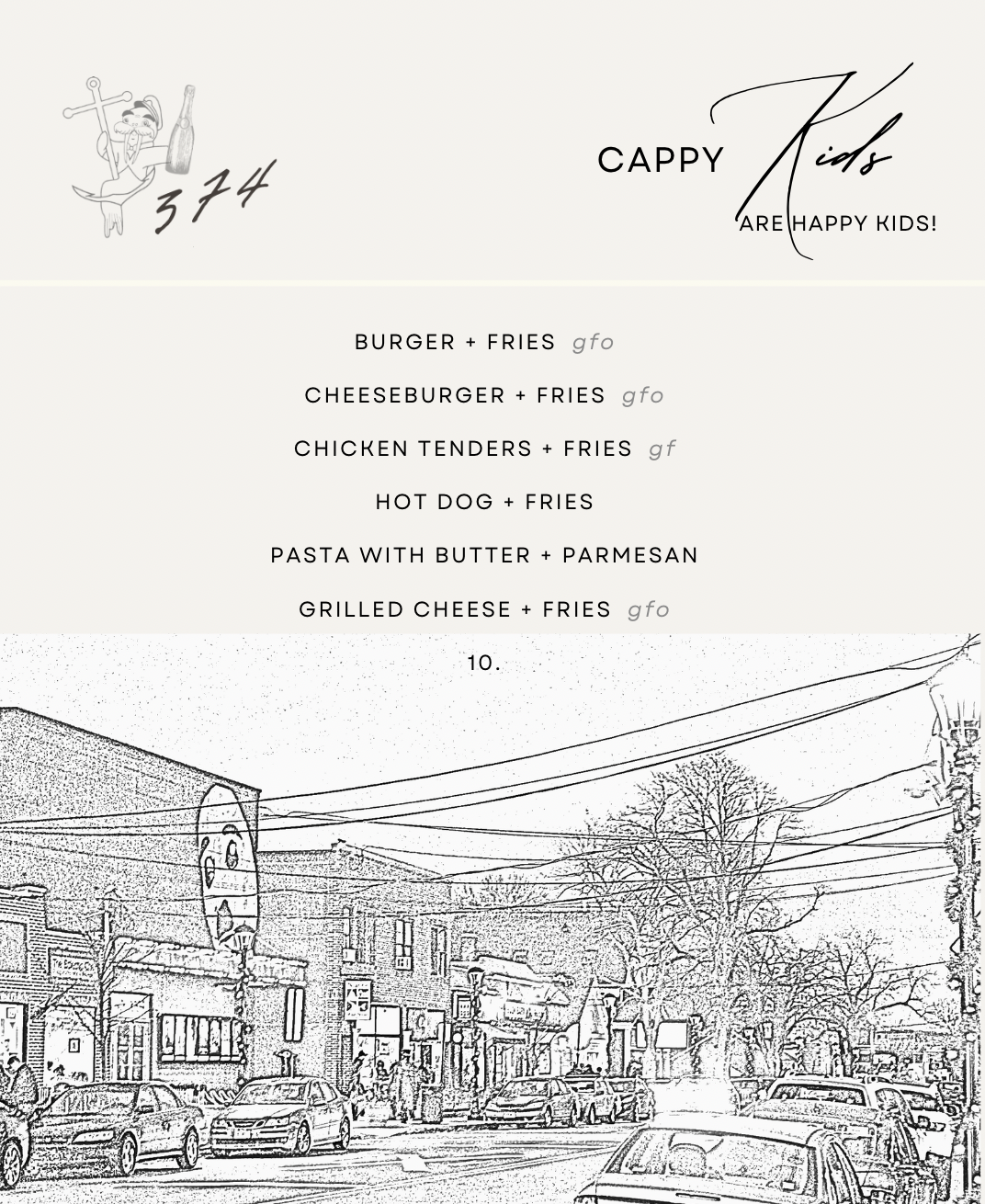 Menu — 374