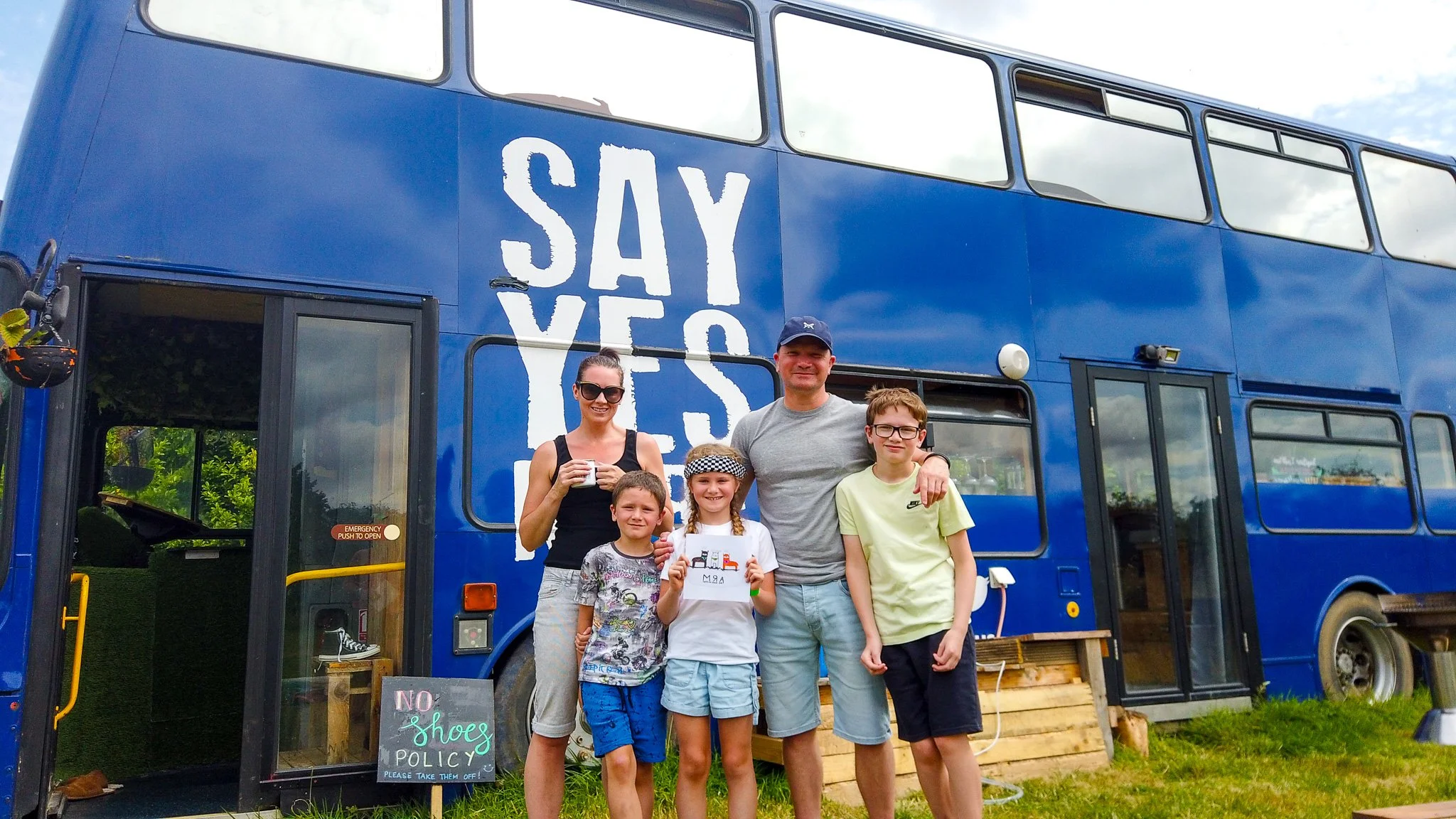 Double Decker Bus Glamping at the Big Sky Hideaway in Lincolnshire ...