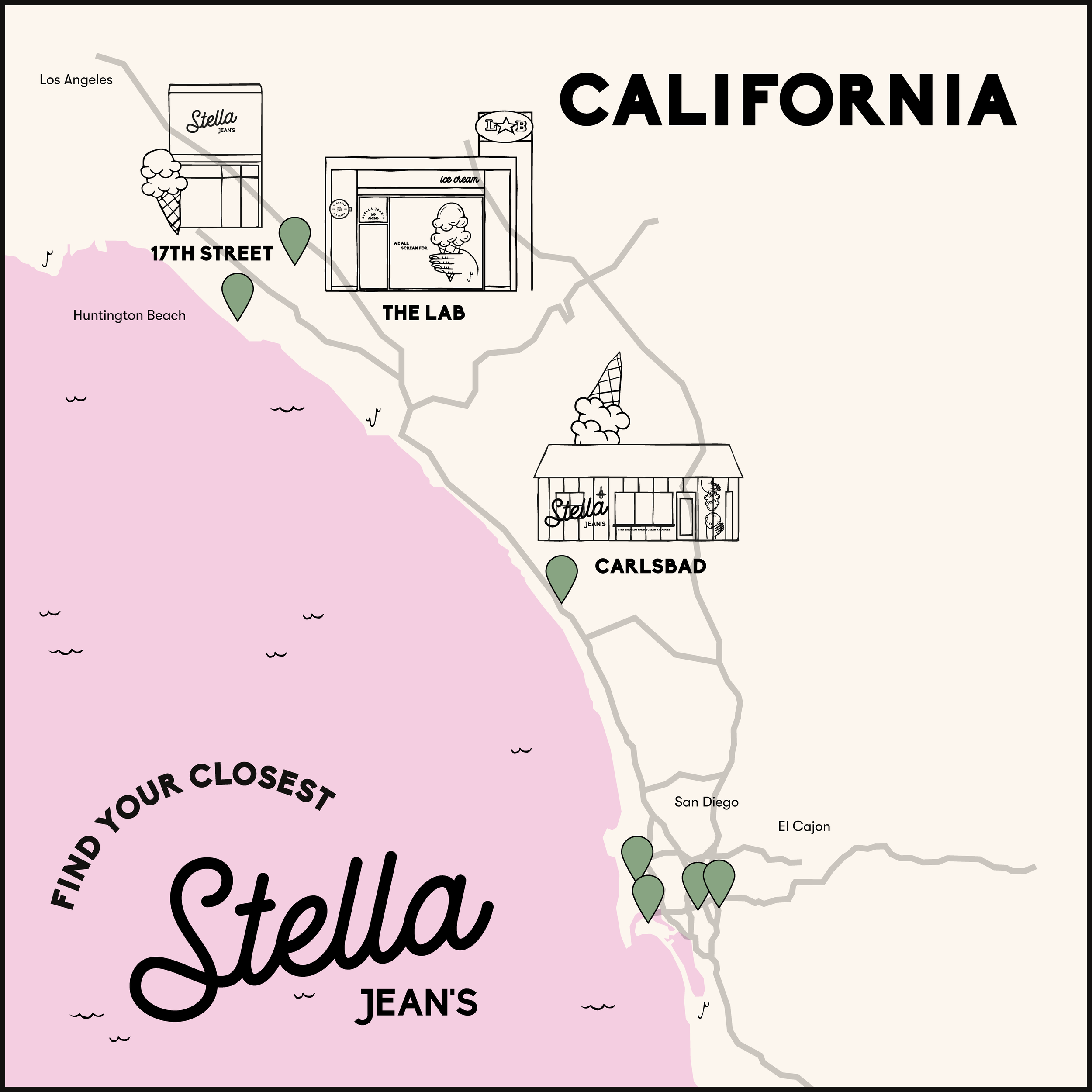 Locations — Stella Jean's