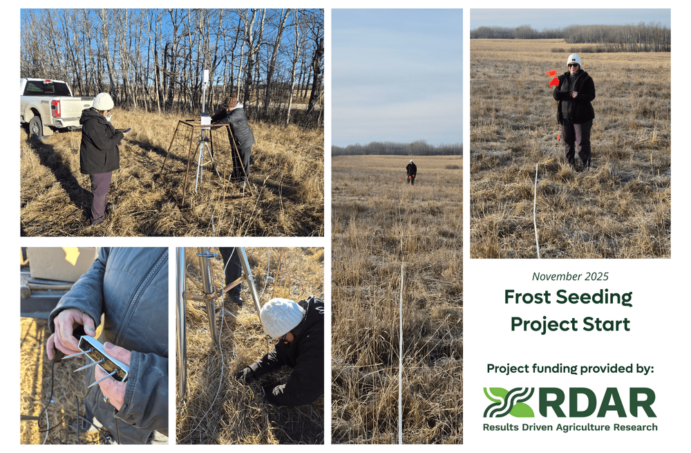 Kicking Off Our Frost Seeding Project in West-Central Alberta — Farming ...