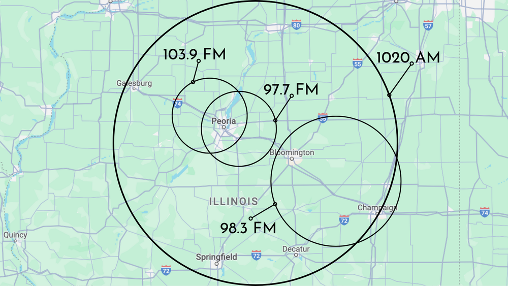 Coverage Map — The Word - WPEO