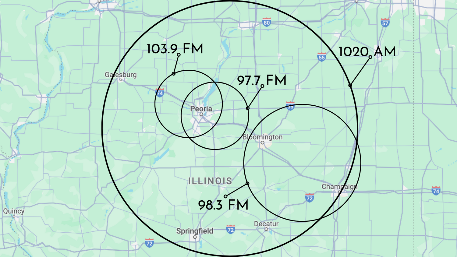 Coverage Map — The Word - WPEO