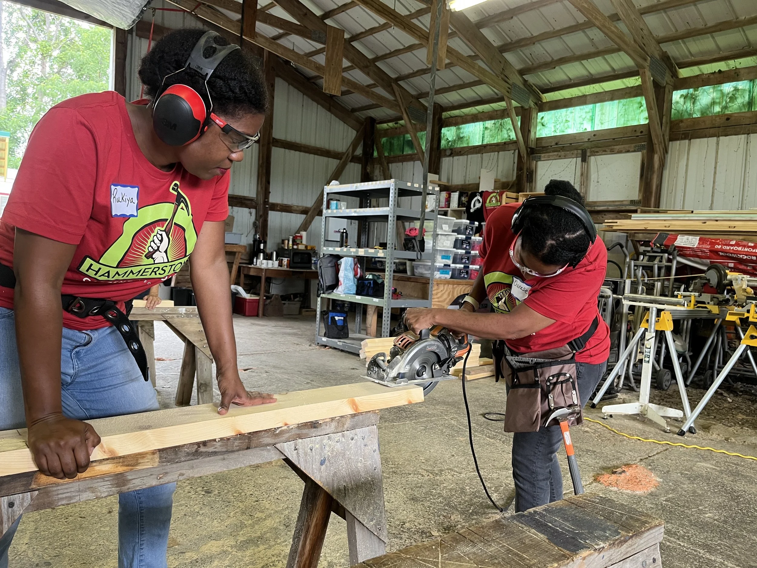 Our Mission & Story — Hammerstone Carpentry for Women