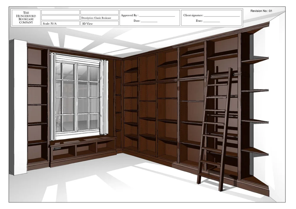 Fitted Bookcase — The Hungerford Bookcase Company Ltd