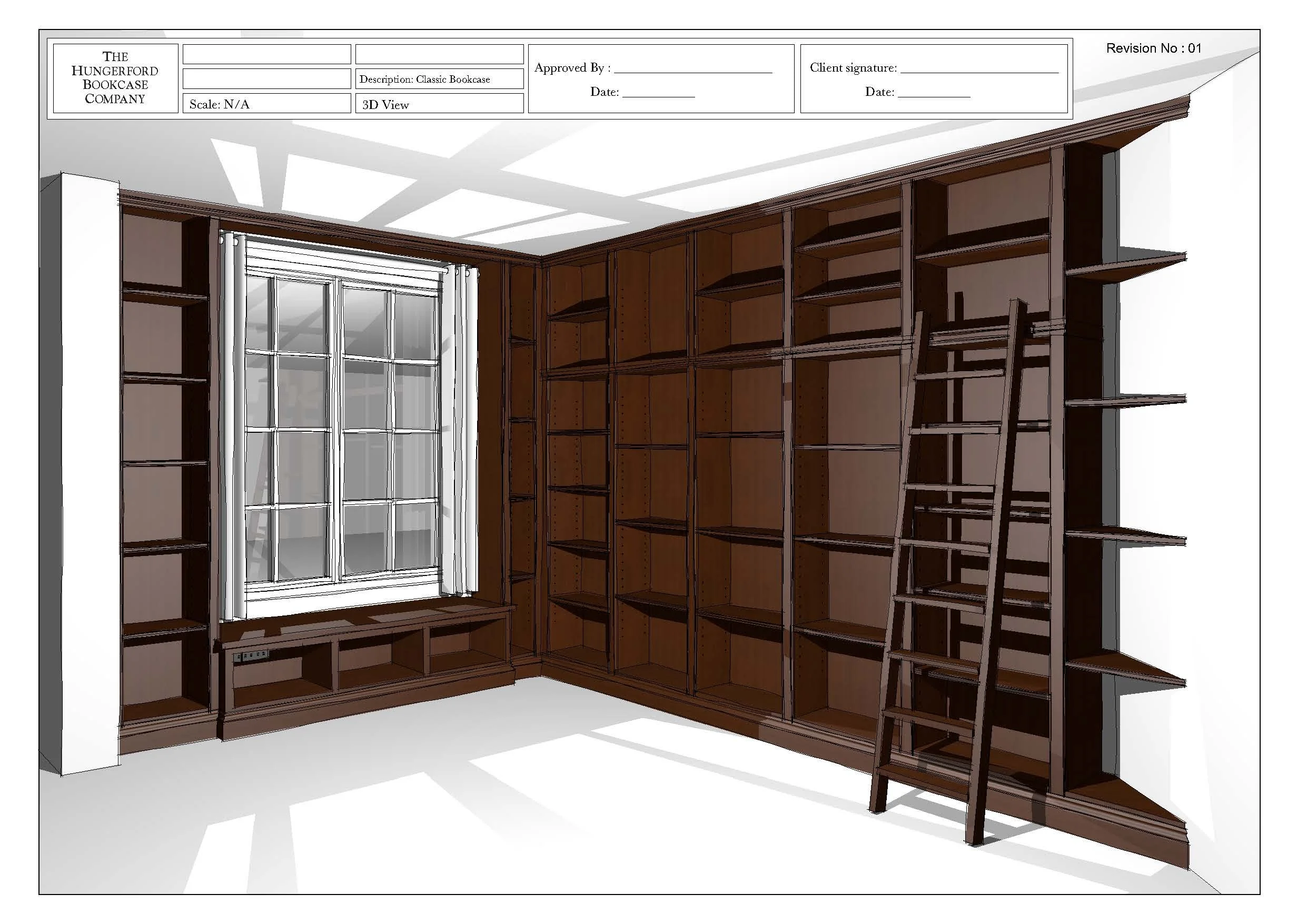 Fitted Bookcase — The Hungerford Bookcase Company Ltd