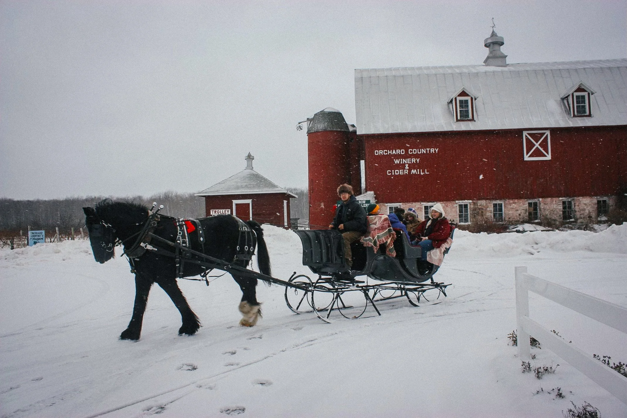 Sleigh Rides — Mayberry's Carriages