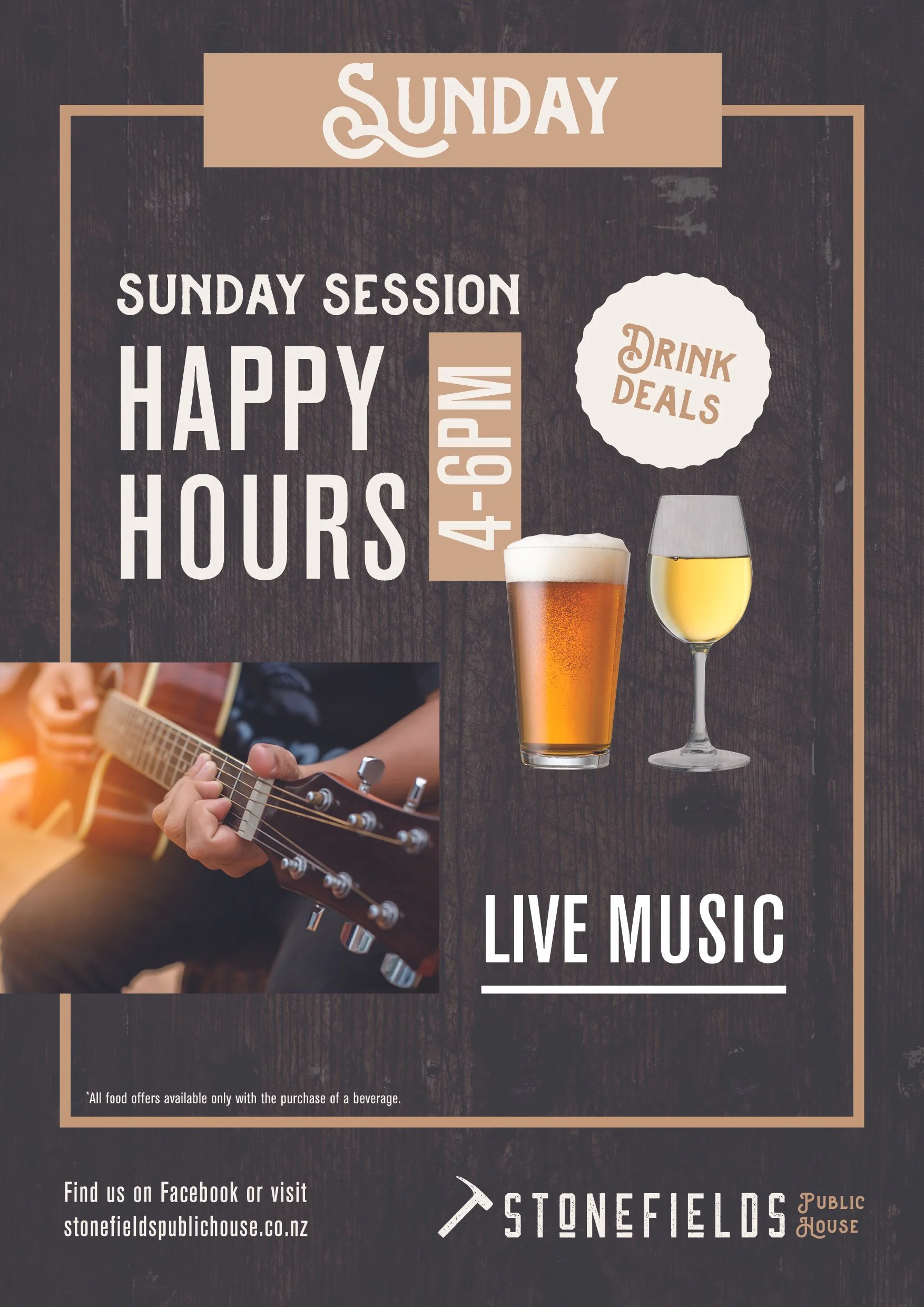 What's On — Stonefields Public House