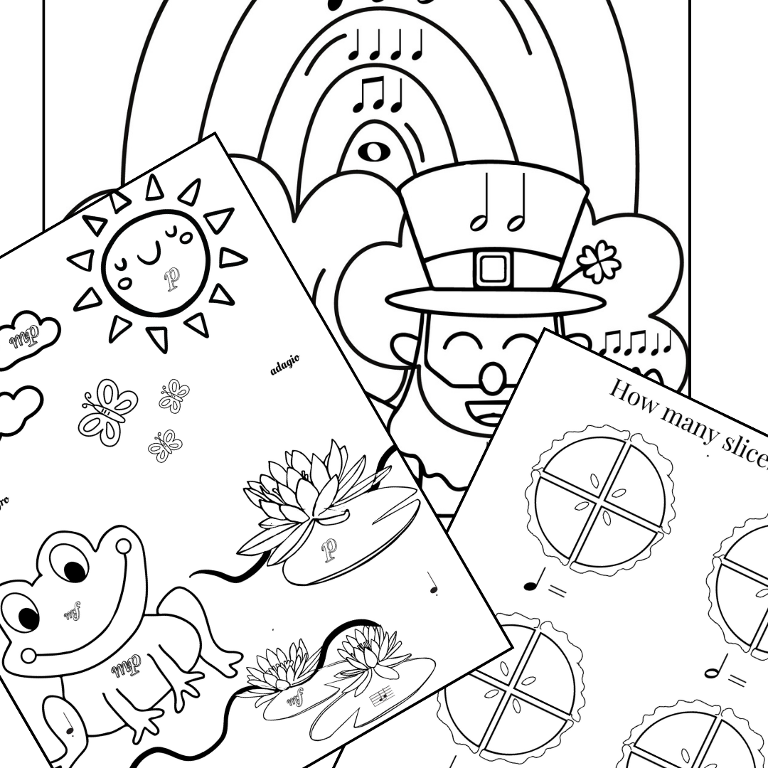 Piano Lesson Printables — Piano Kats Music Education