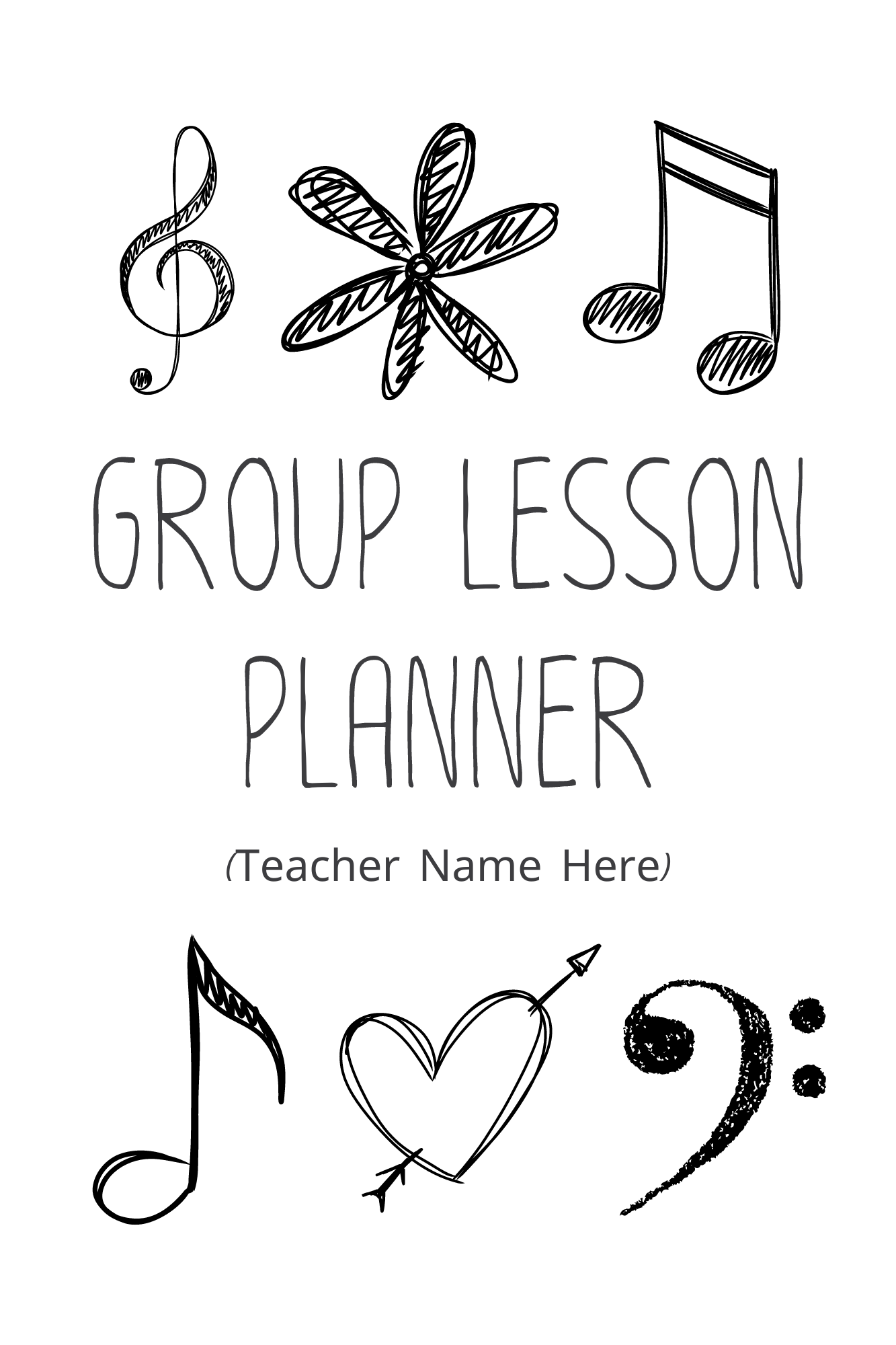 Group Lesson Planner (link to edit in Canva) — Piano Kats Music Education