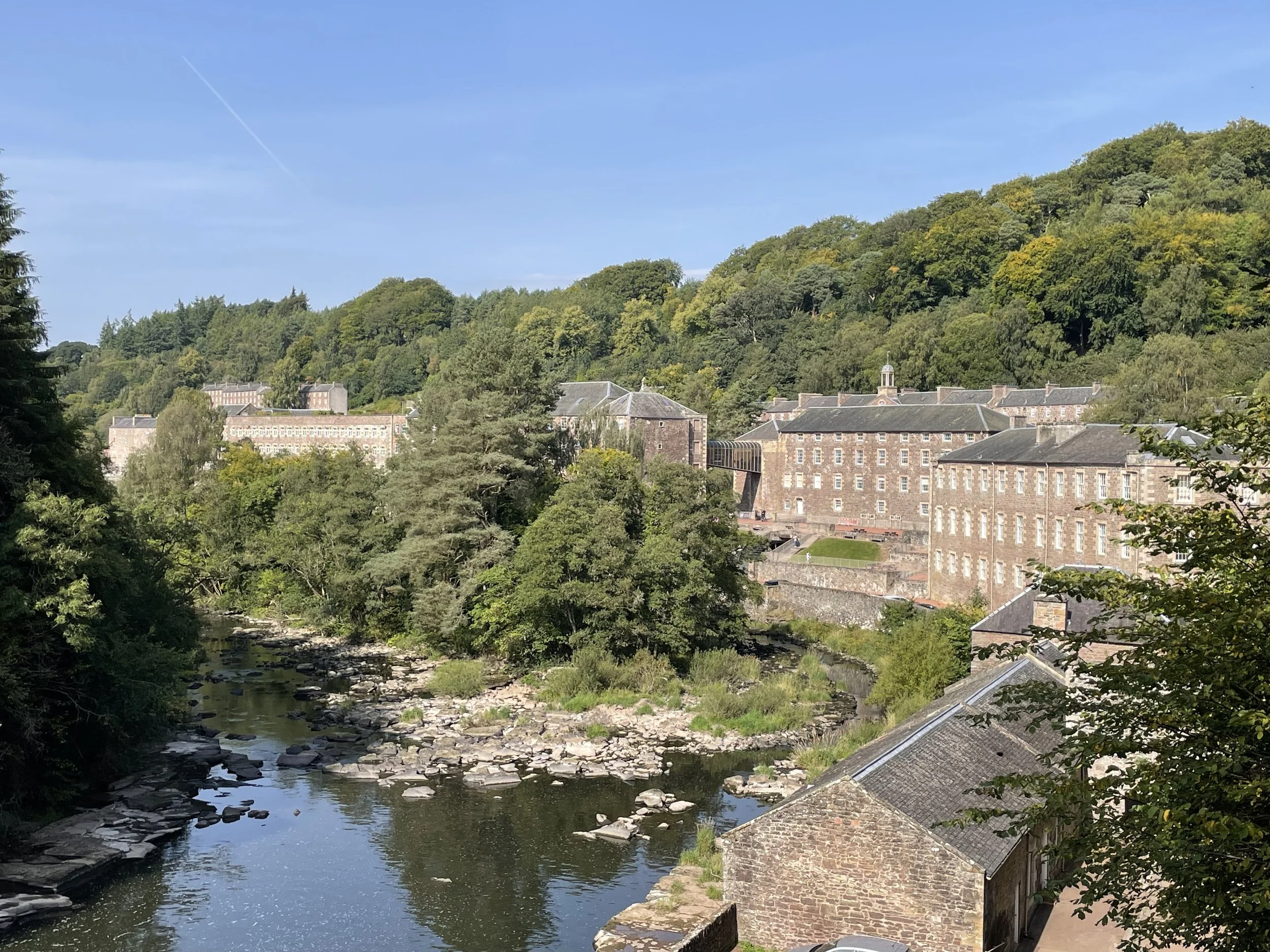 A Day Trip Out of Edinburgh - New Lanark, A UNESCO World Heritage Site ...