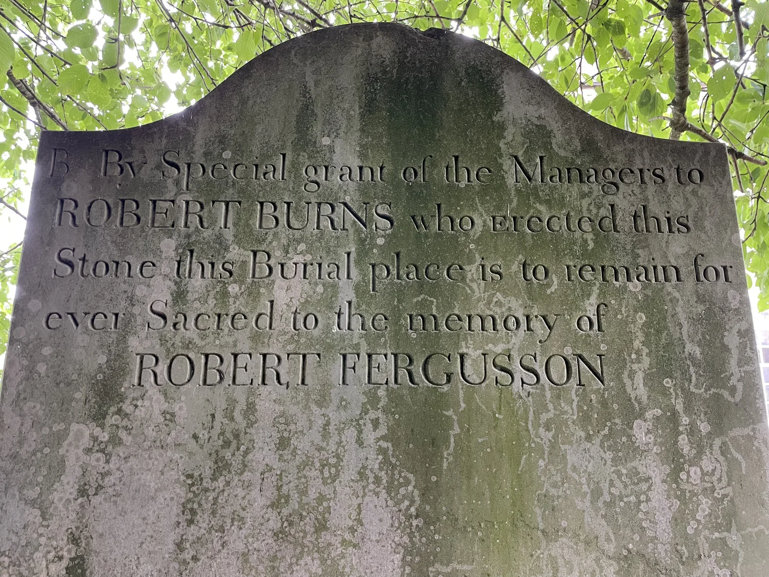 Grave Concerns IV - The Grave of the Three Roberts — Edinburgh Expert ...