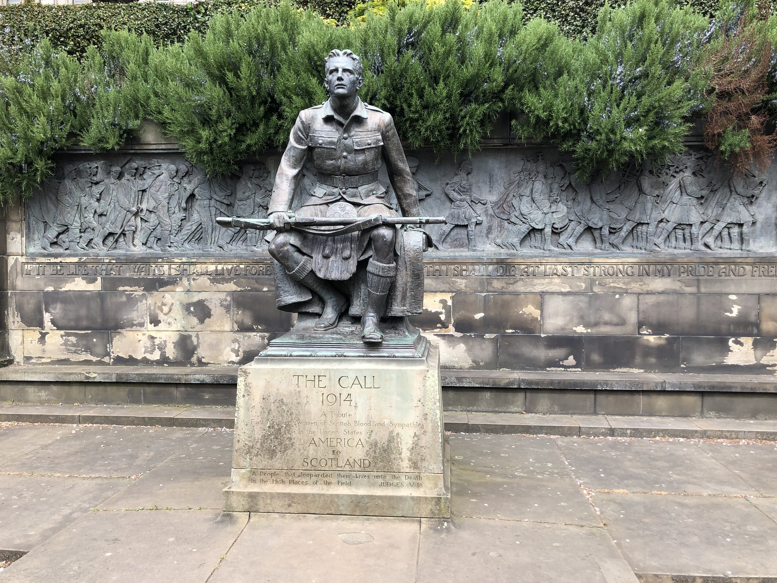Princess Street Garden Statues Edinburgh, Princes Street, Ro...