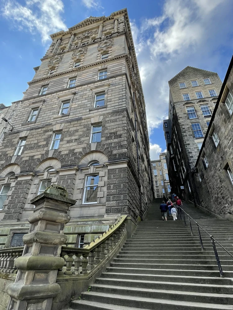 Steps in the Right Direction - Staircases in the Old Town of Edinburgh ...
