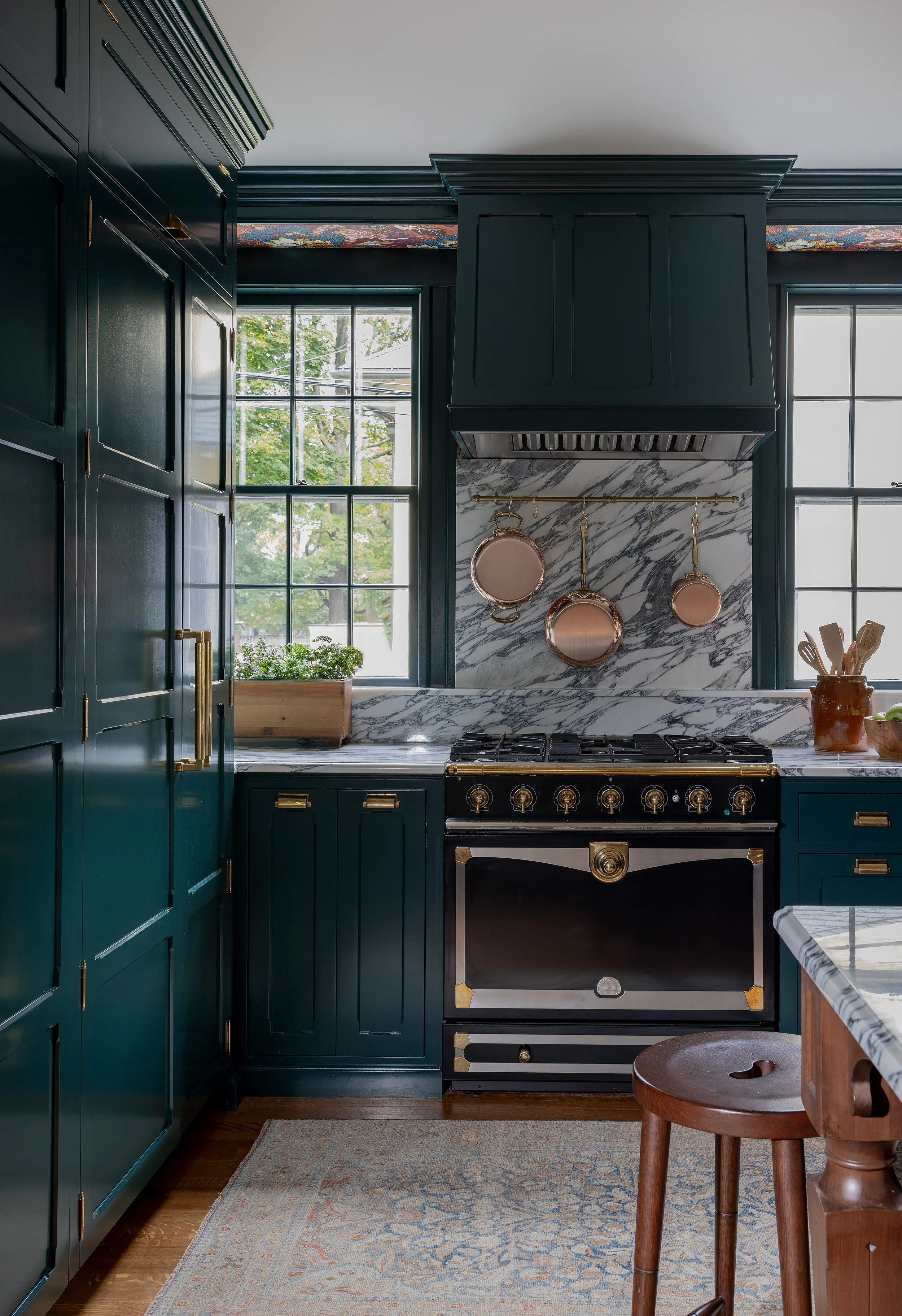 Tudor Style Paper Trail- Winchester, MA — Kate Maloney Interior Design ...