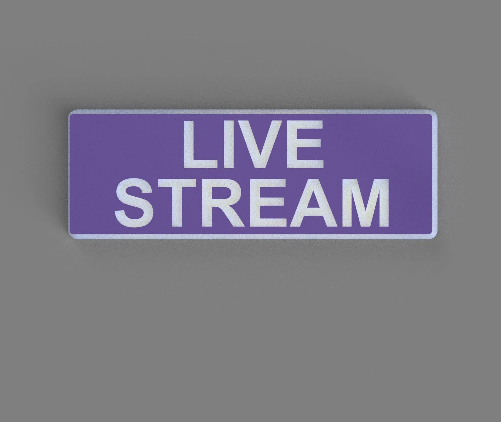 PL: Live Stream Faceplate for LED Text Box — Makers Mashup