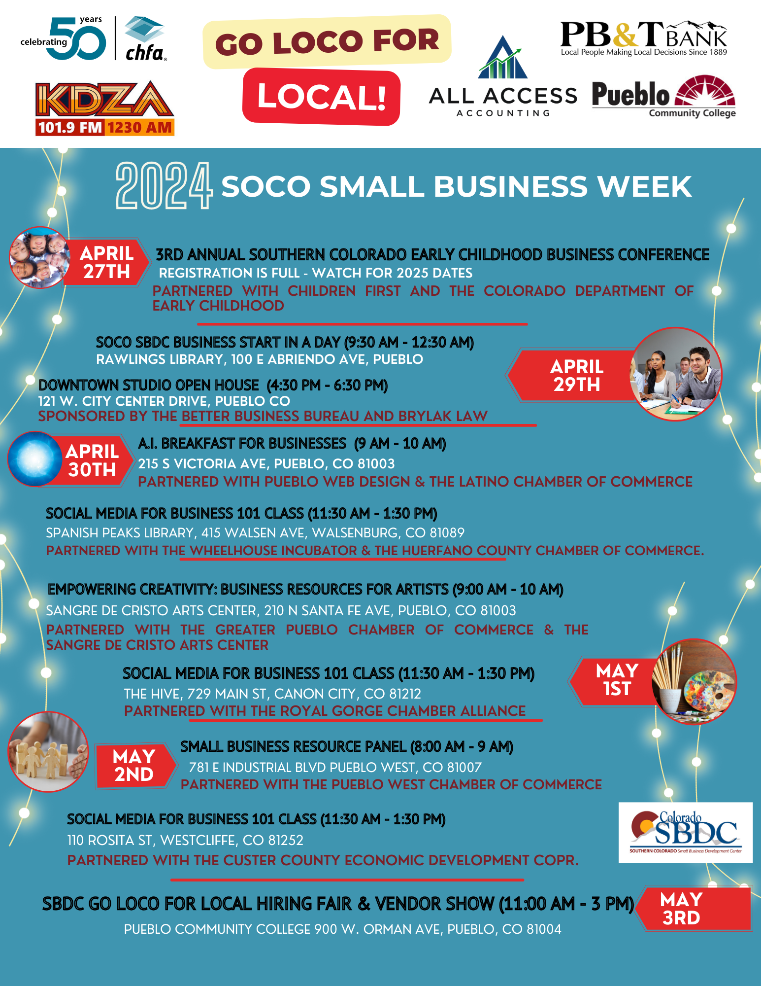 Events & Calendar | Custer County Economic Development Corporation