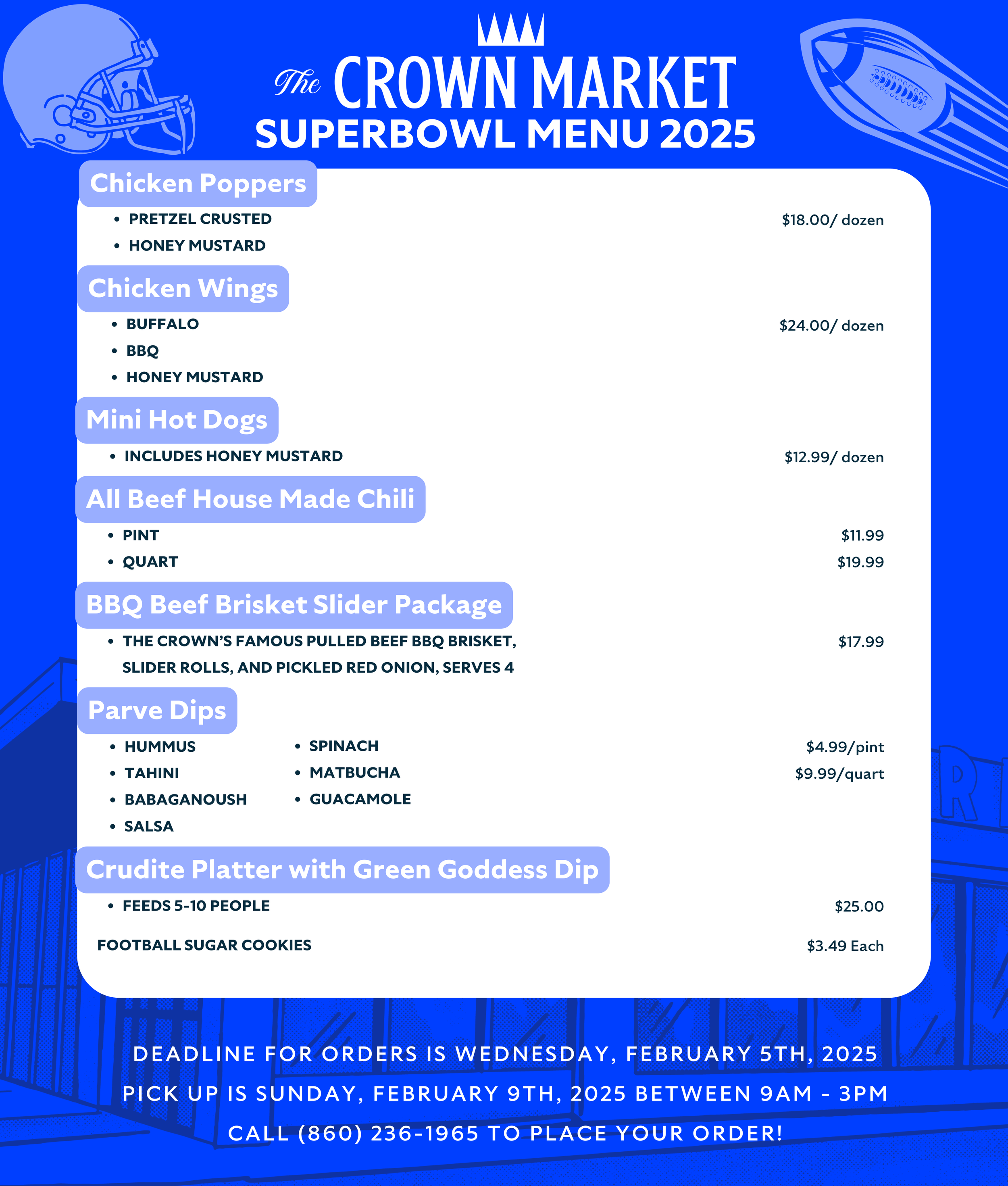 Services 1 — The Crown Market