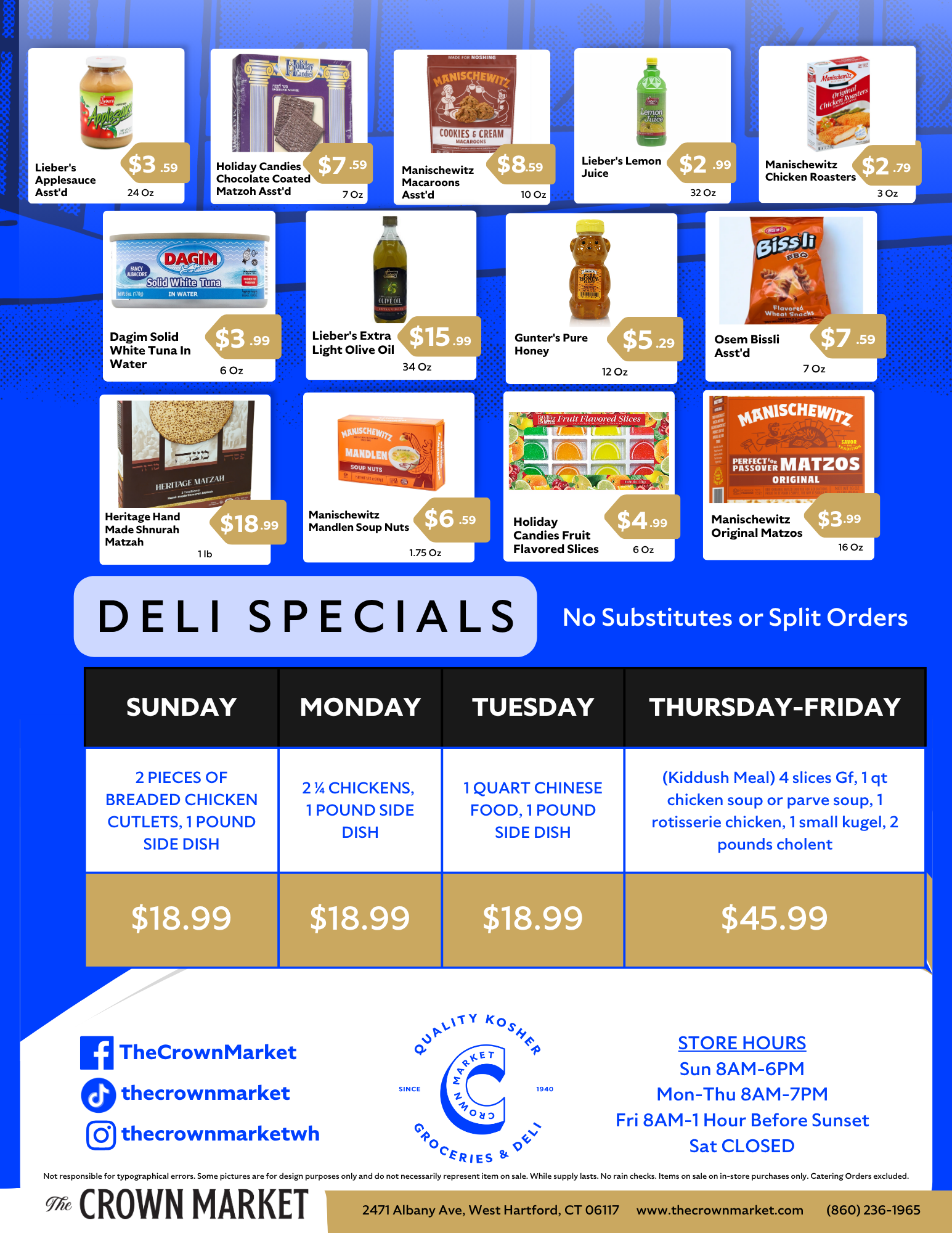WEEKLY SALES | Save Big Today — Shop Weekly Deals — The Crown Market