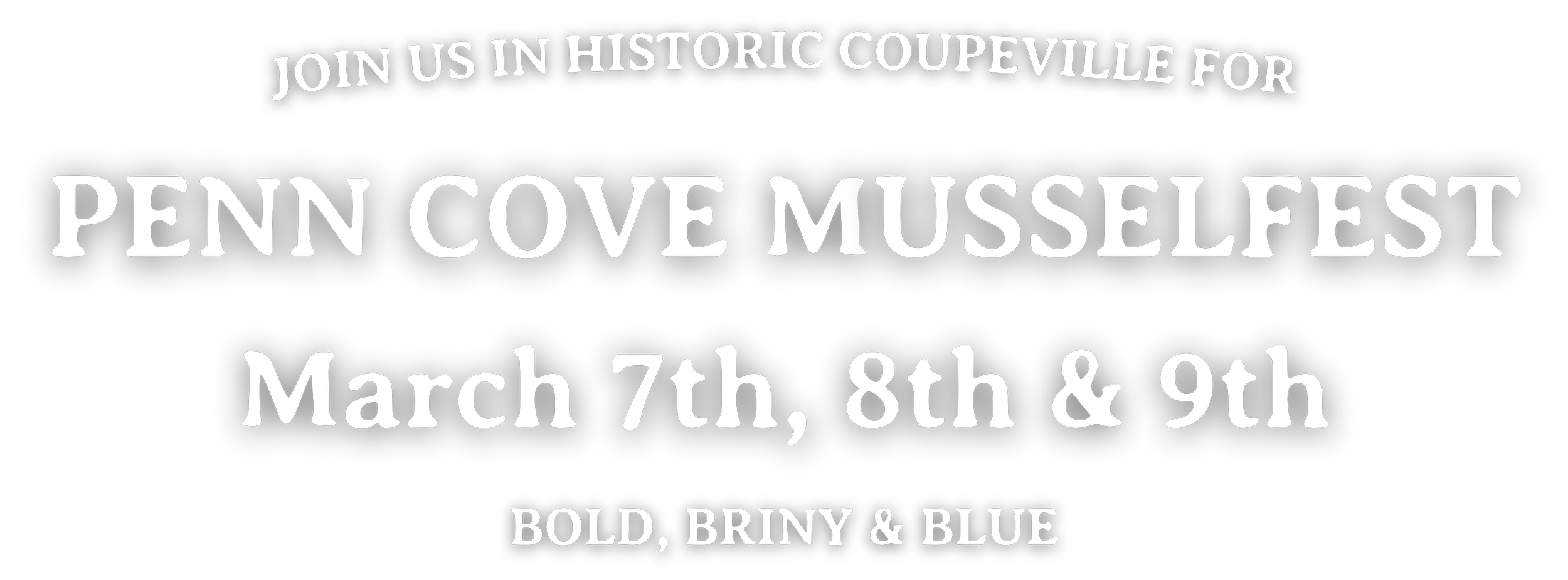 Penn Cove Musselfest 2025