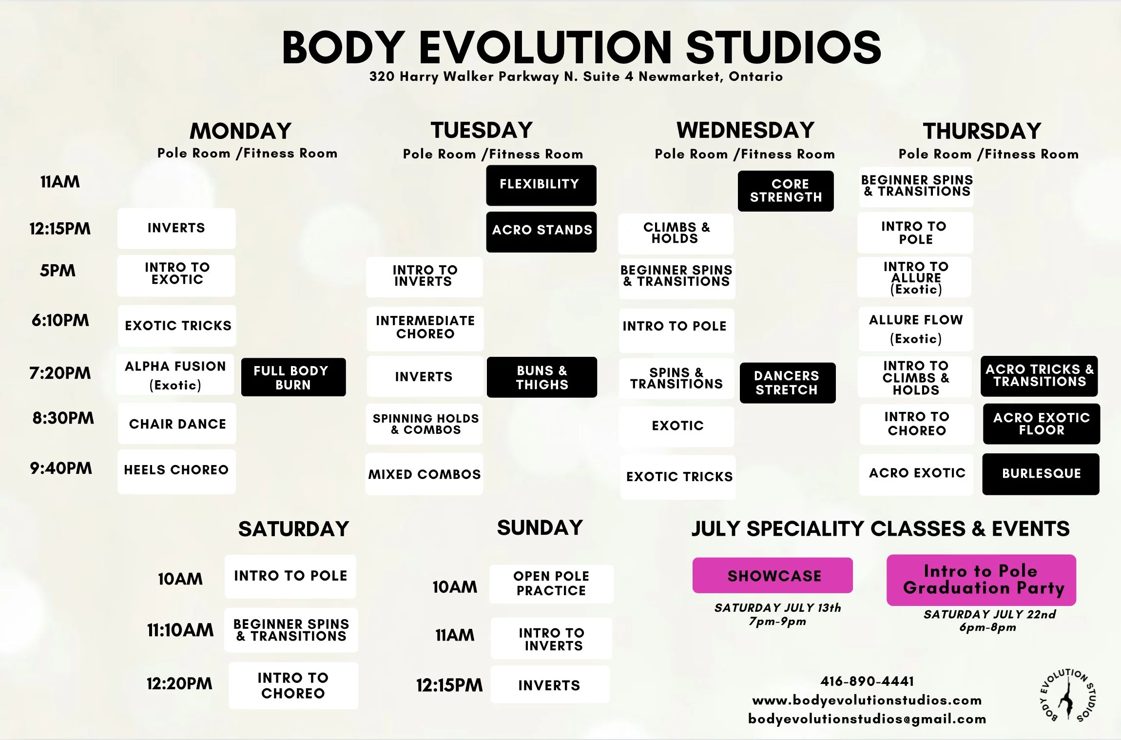 Body Evolution Studios