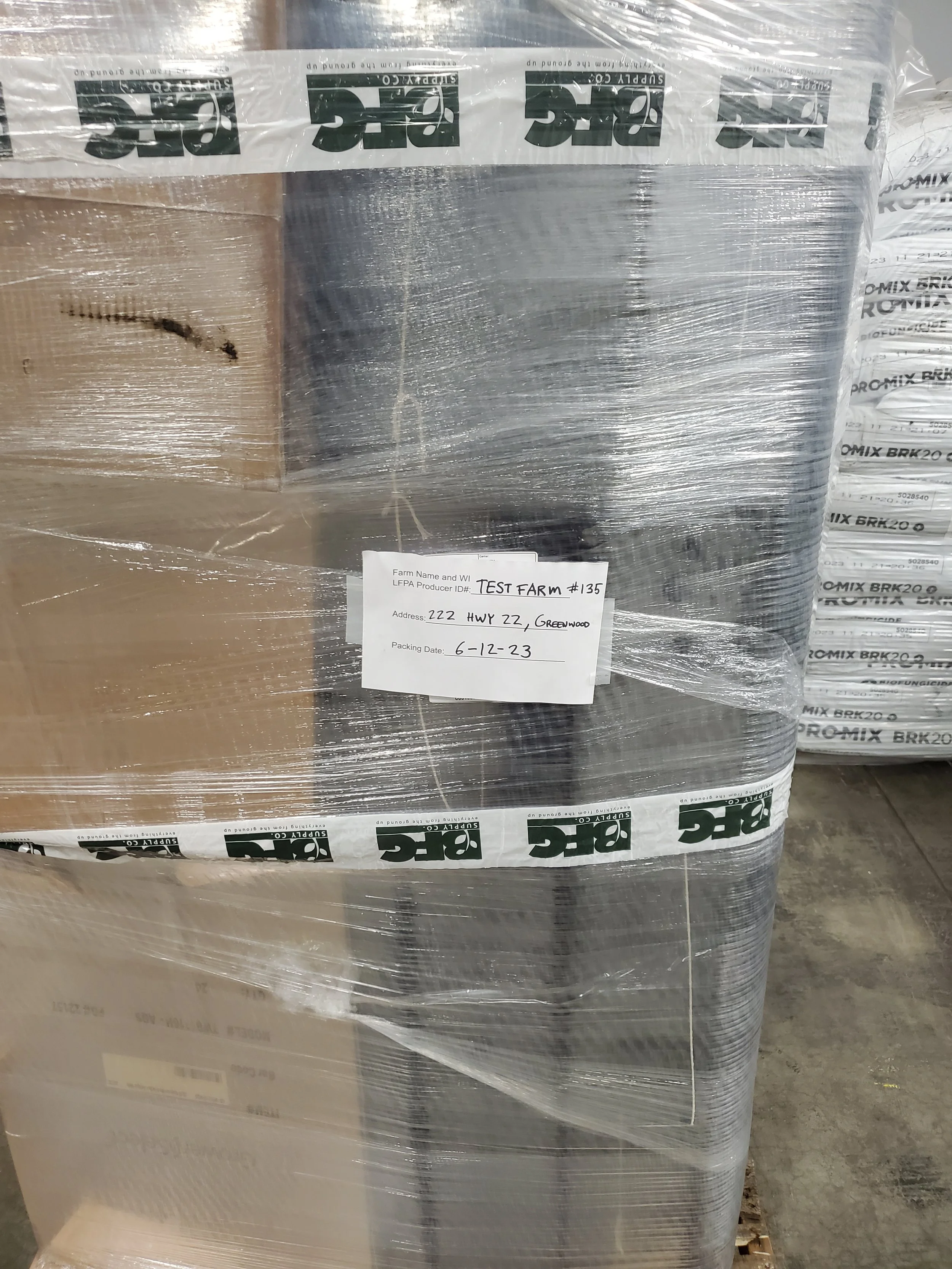 Traceability and Palletizing — WI LFPA