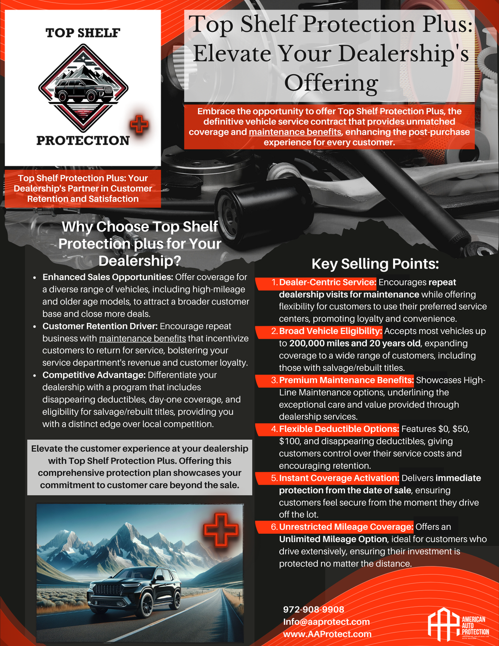 Top Shelf Protection & Top Shelf Protection Plus Programs — www ...