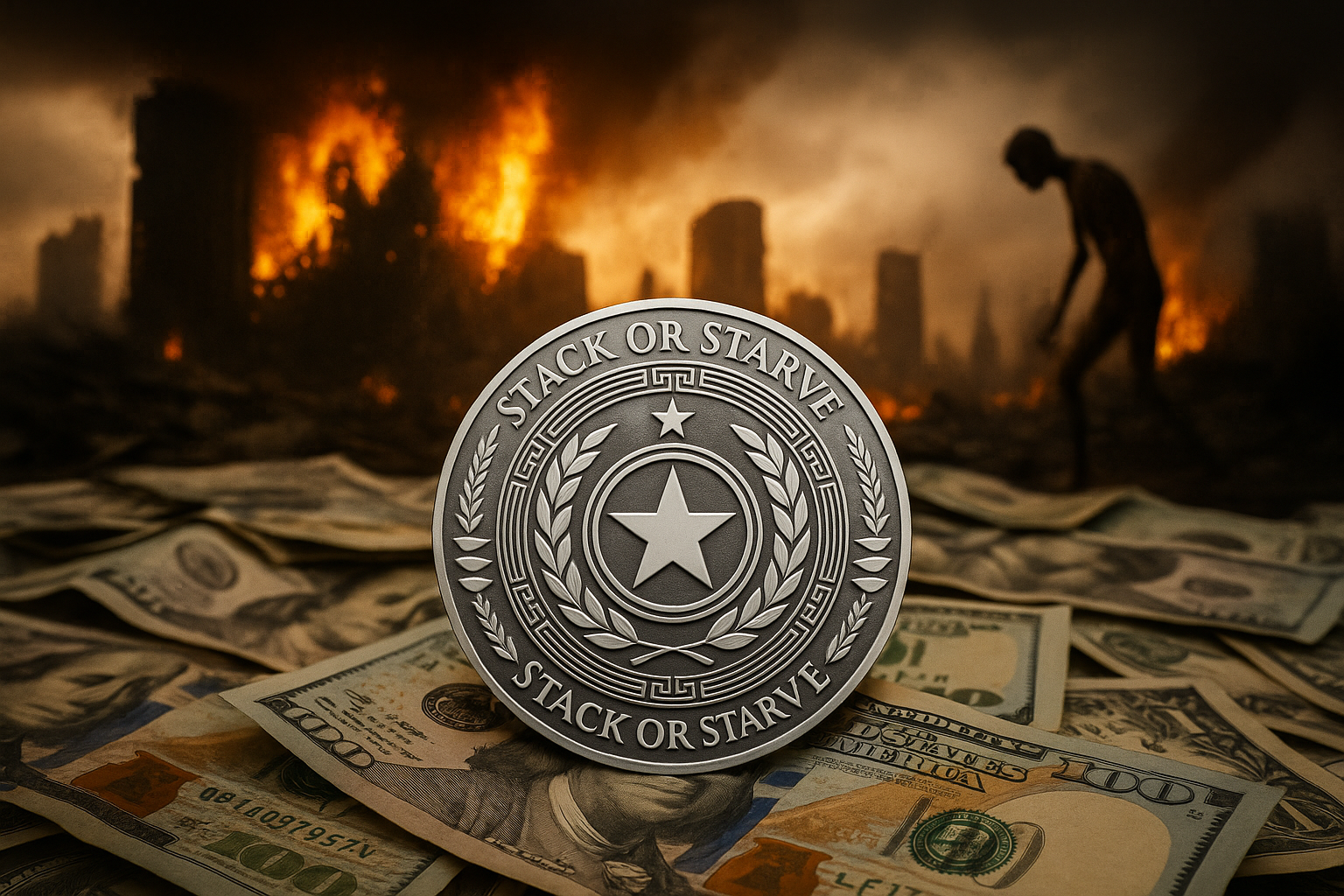 Stack or Starve: The Silver Survival Strategy for the Coming Collapse ...