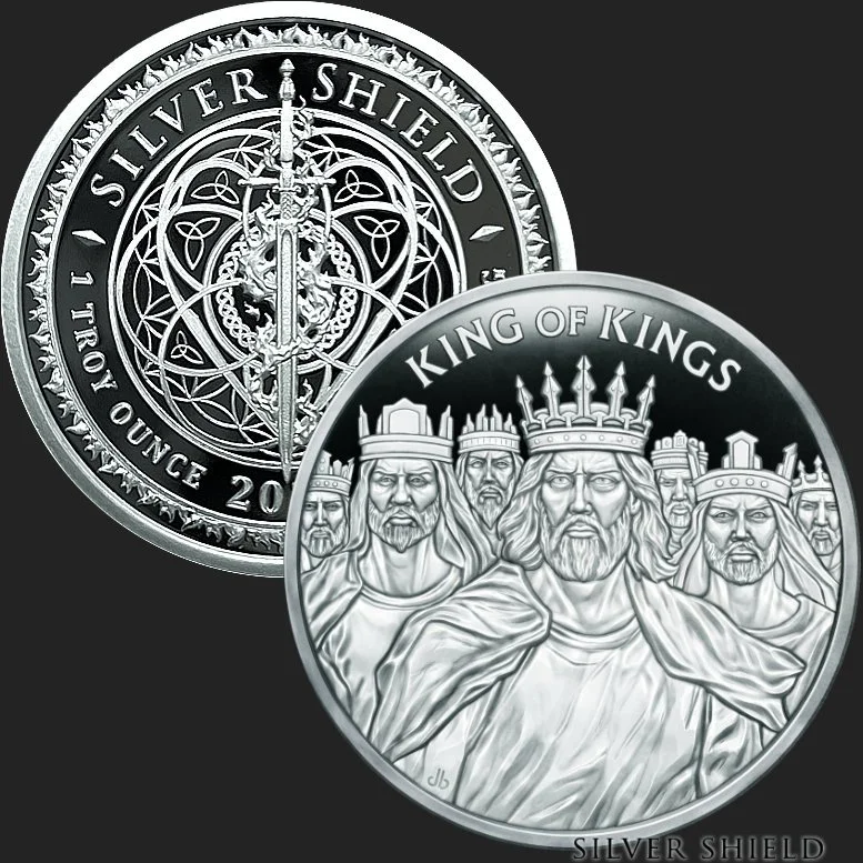 King of Kings Silver Round | Collectible | Silver Shield Collection