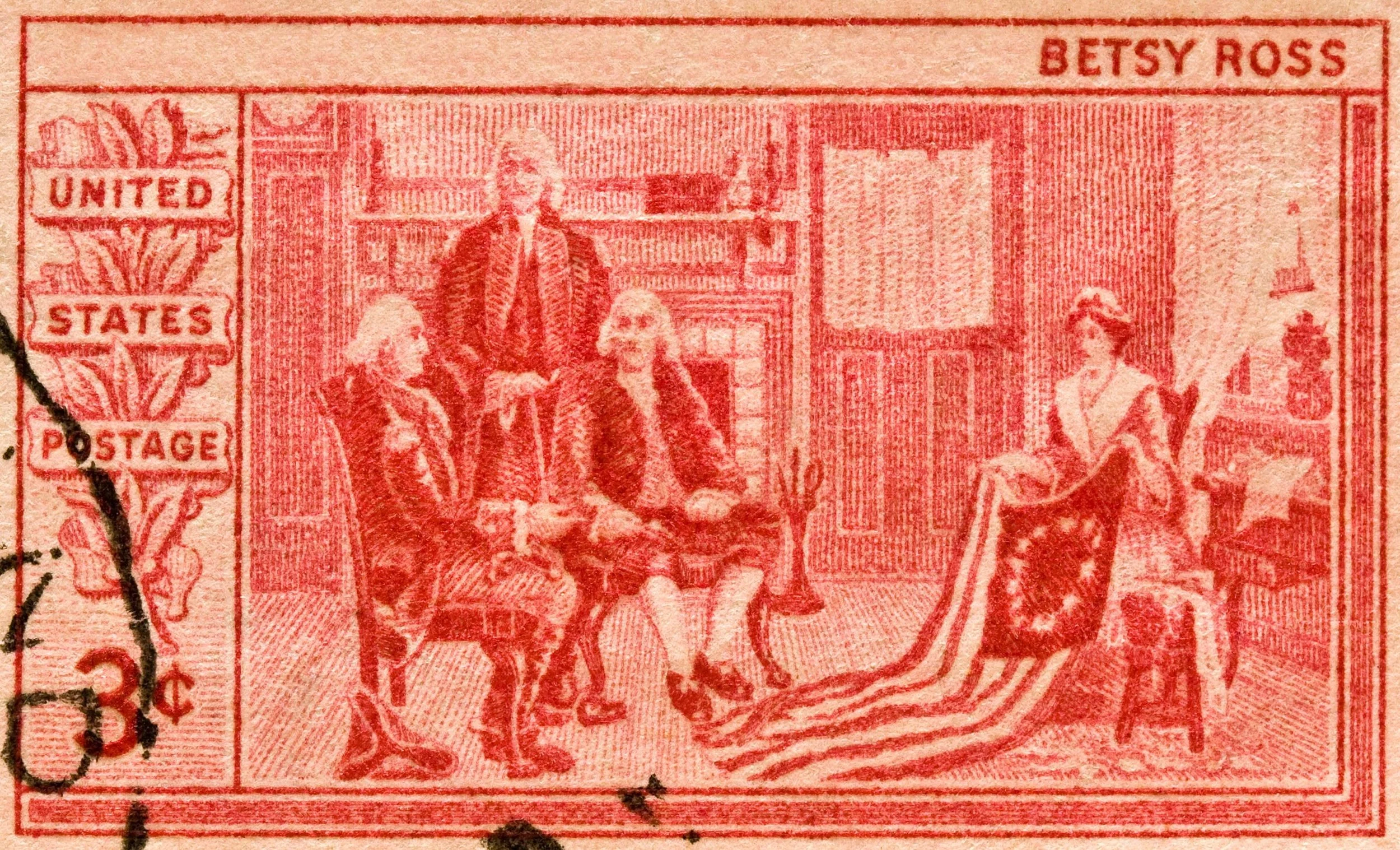 Betsy Ross & the History of the First American Colonial Flag | Silver ...