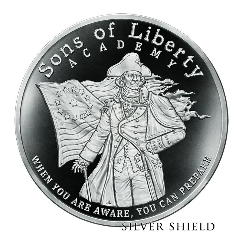 Sons of Liberty Academy — Silver Shield Coins Proof Rounds
