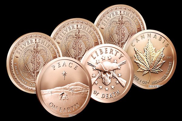 Rounds & Bars — Silver Shield Coins Proof Rounds