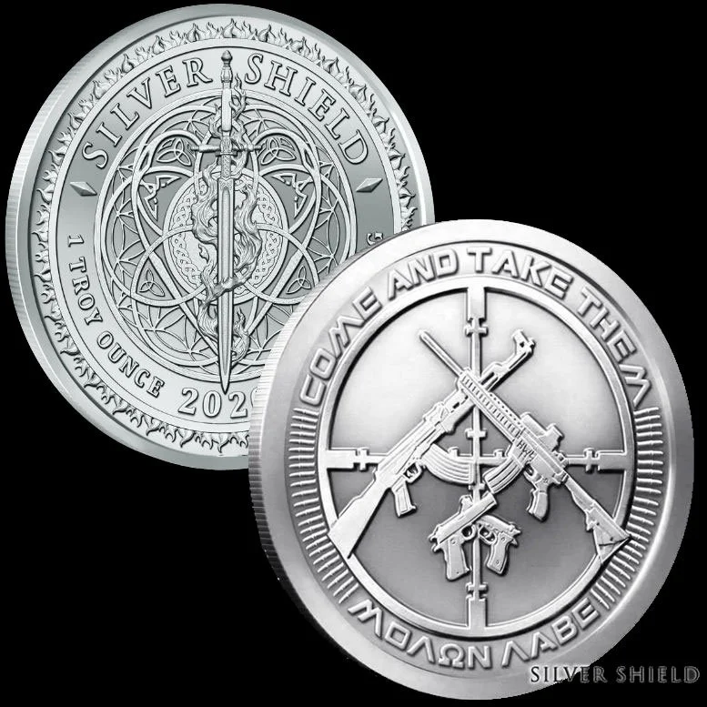 Silver Shield Coins | Chris Duane | MiniMintage Rounds