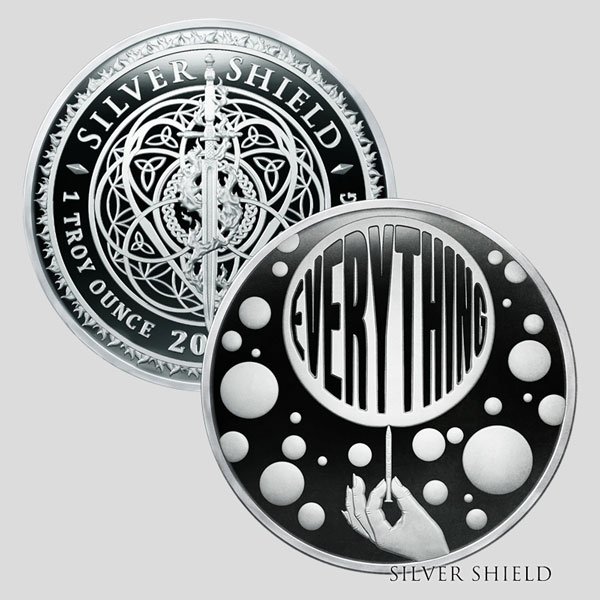 Silver Shield Coins by Chris Duane | MiniMintage Rounds